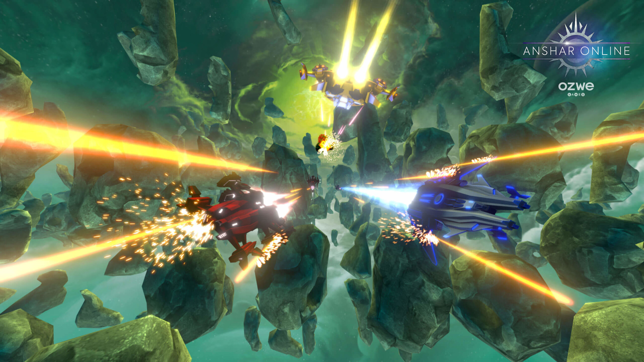 Anshar Online | VR Space Shooter | OZWE Games